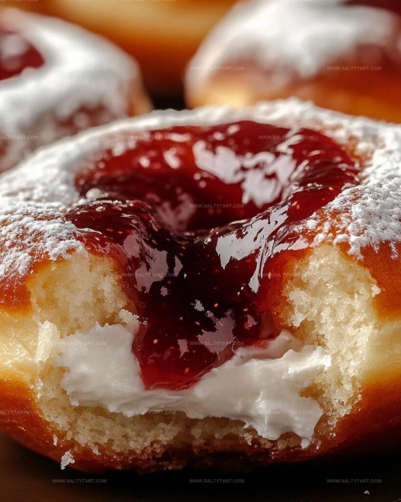 The Best Full Loaded Cream And Jam Donuts Recipe Ever Made - Salty Tart