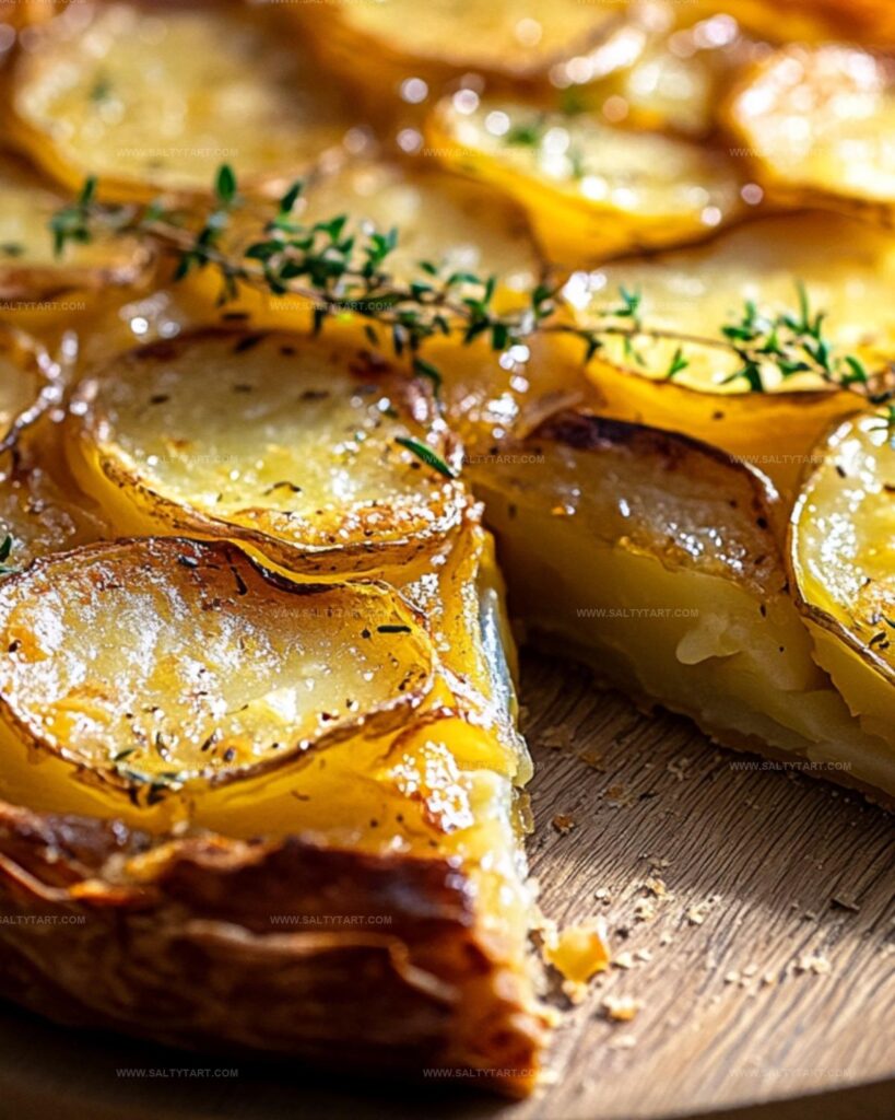 Rustic Potato Galette: A Cheesy Pommes Anna Recipe That Wows - Salty Tart