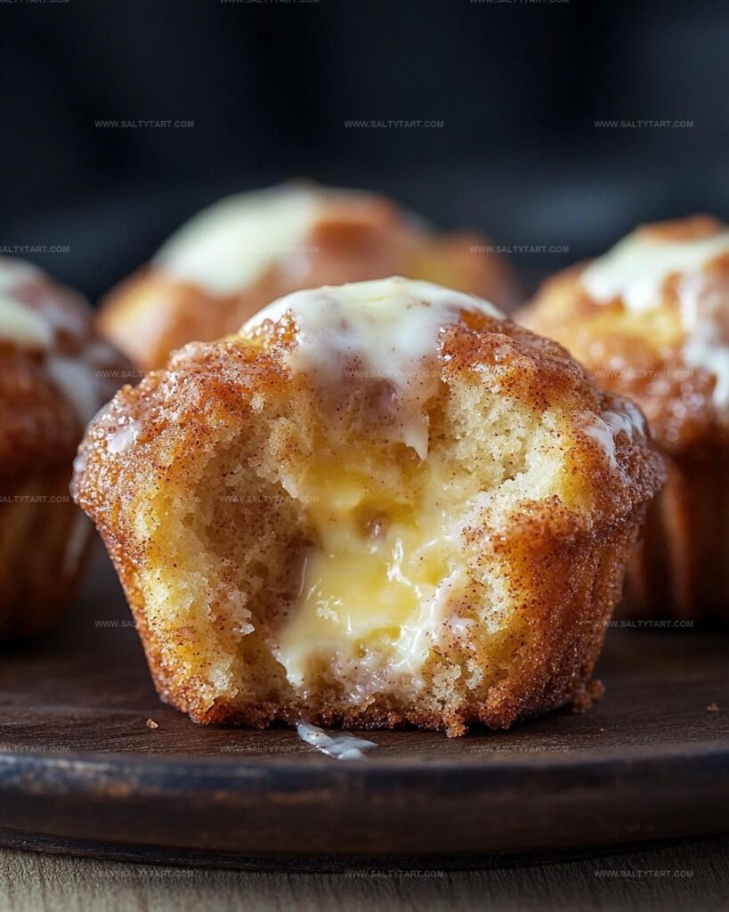 Fluffy Cinnamon Cream Cheese Muffins Recipe for Cozy Mornings - Salty Tart