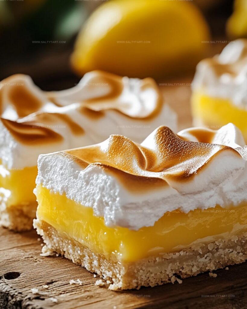Sweet & Zesty Lemon Meringue Bars Recipe for Citrus Lovers - Salty Tart
