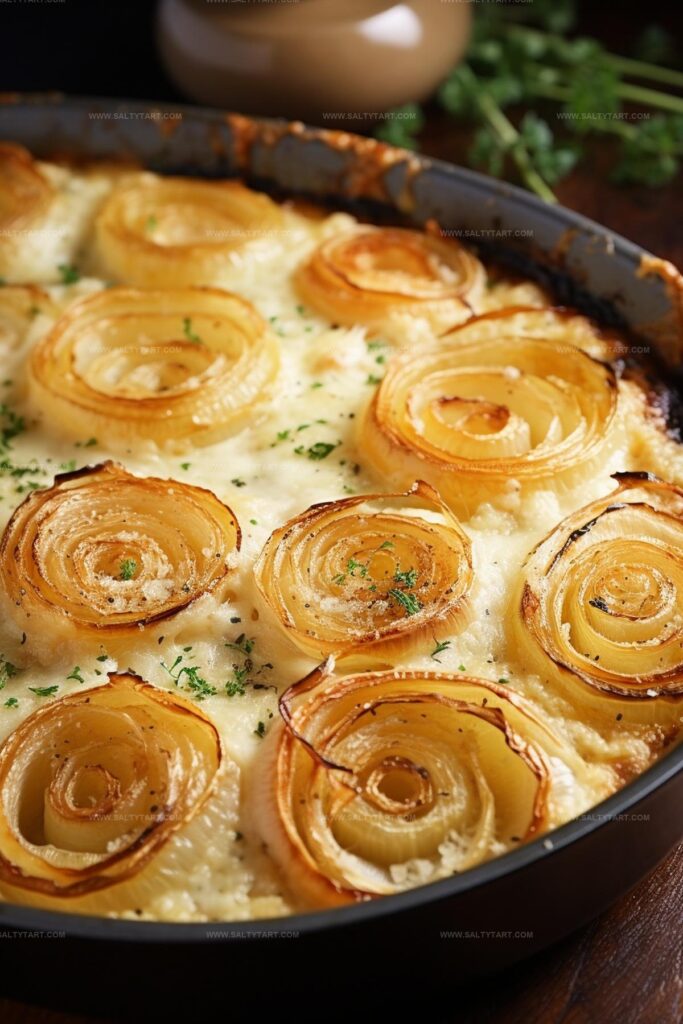 The Golden Secret: Roasted Parmesan Creamed Onions Recipe - Salty Tart