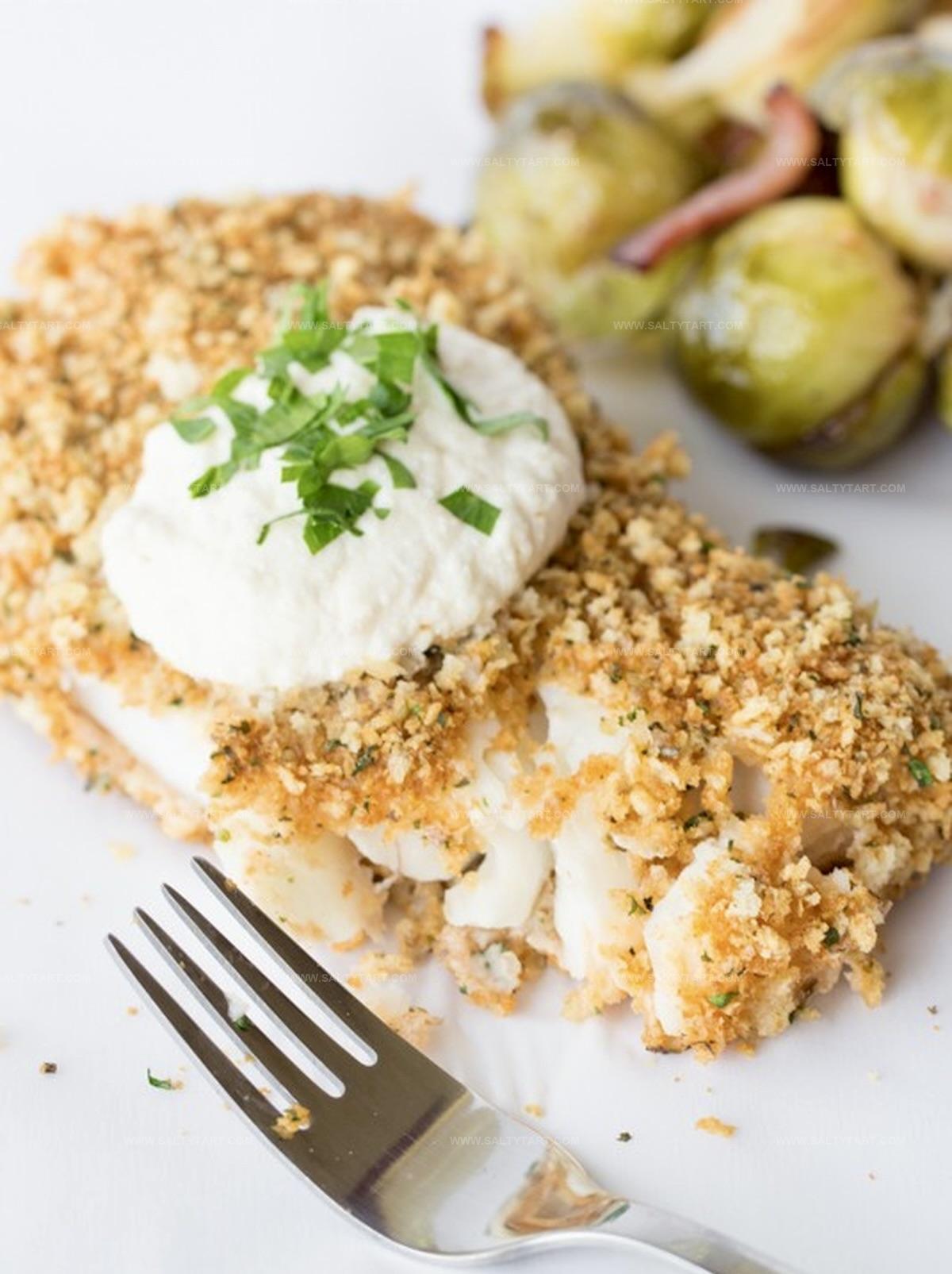 Skinny Crispy Oven-Fried Cod Recipe: Light & Golden Perfection - Salty Tart
