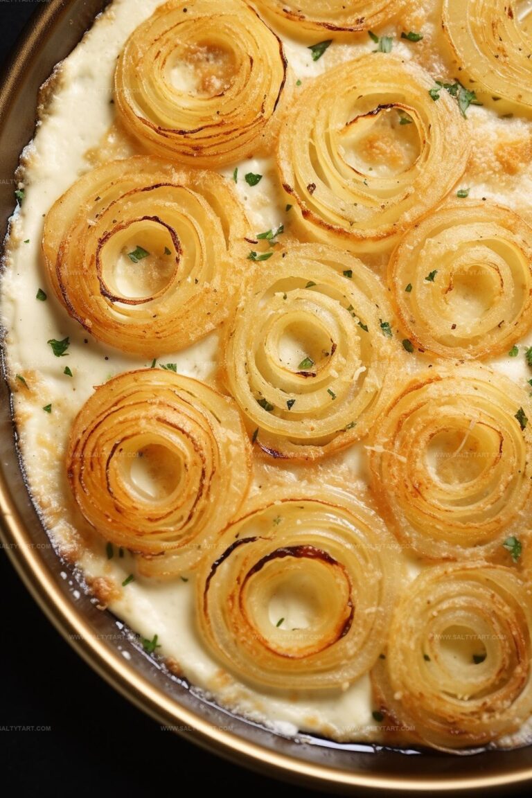 The Golden Secret: Roasted Parmesan Creamed Onions Recipe - Salty Tart