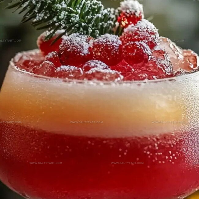 Santa's Sweet Kiss: A Magical Mocktail Recipe for Holiday Joy - Salty Tart