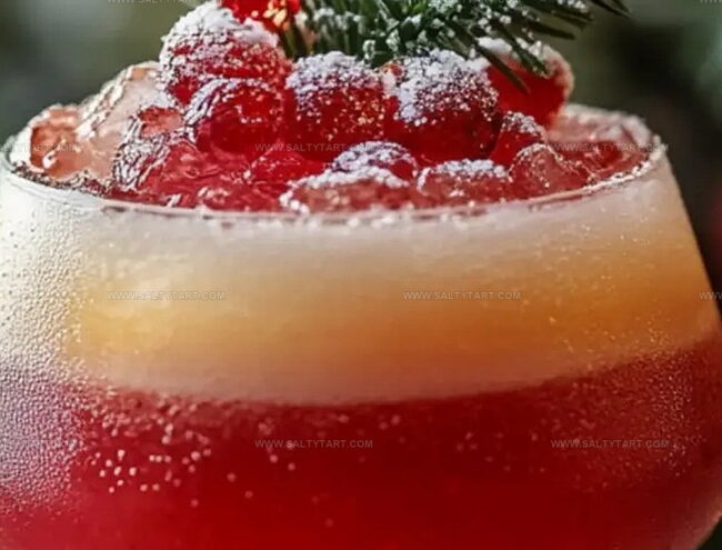 Santa's Sweet Kiss: A Magical Mocktail Recipe for Holiday Joy - Salty Tart
