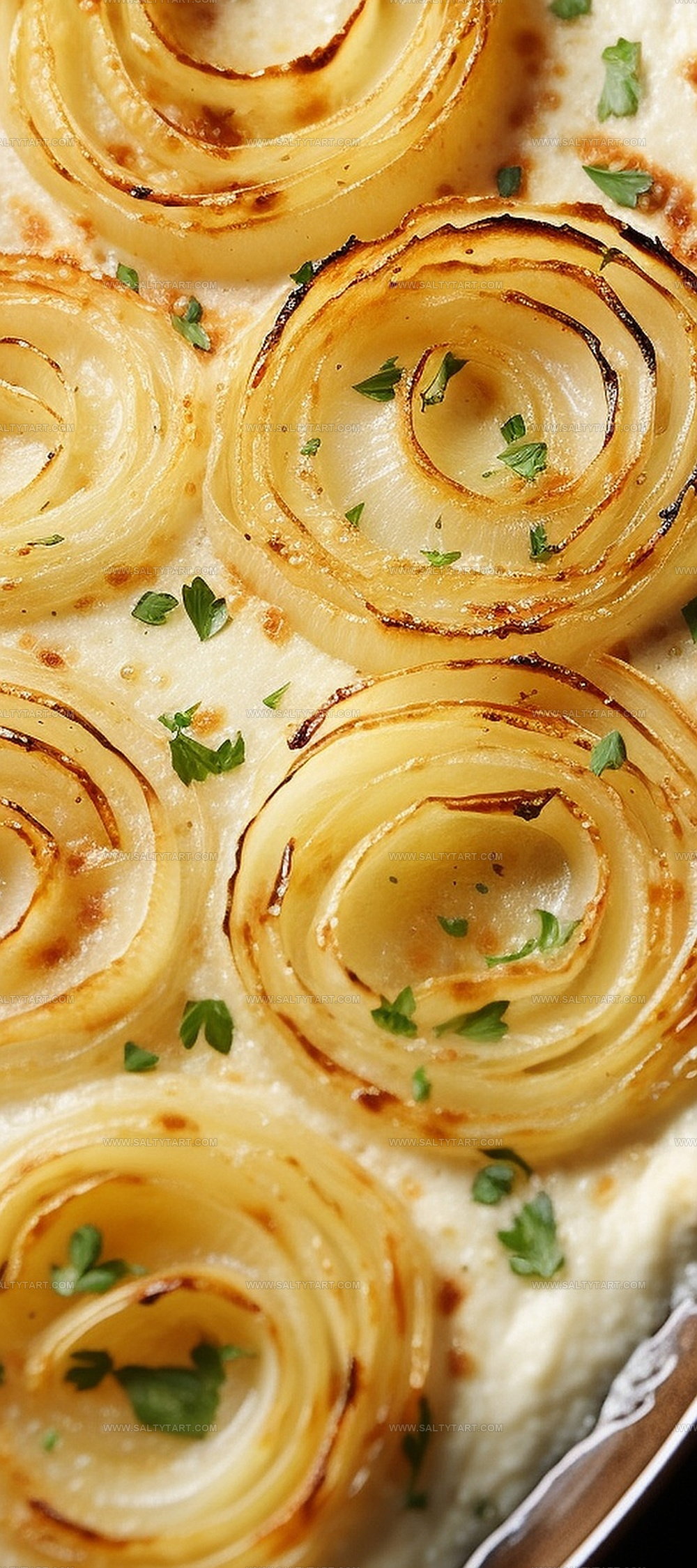 The Golden Secret: Roasted Parmesan Creamed Onions Recipe - Salty Tart
