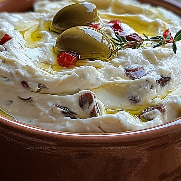 Quick Cream Cheese & Olive Spread Recipe: Zesty Sandwich Joy - Salty Tart