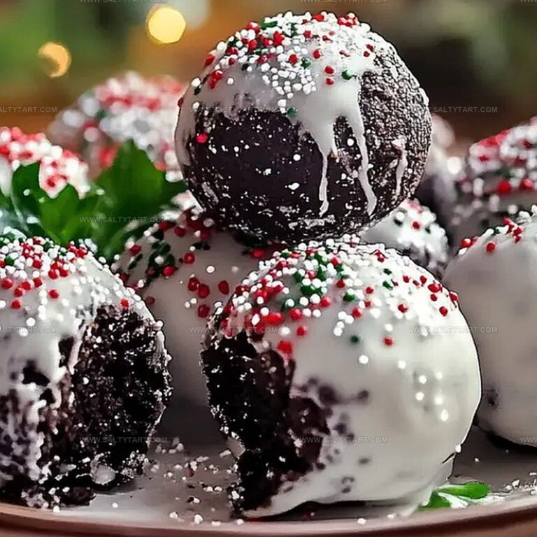 Festive Oreo Balls for Christmas Recipe: Jolly Holiday Treats - Salty Tart